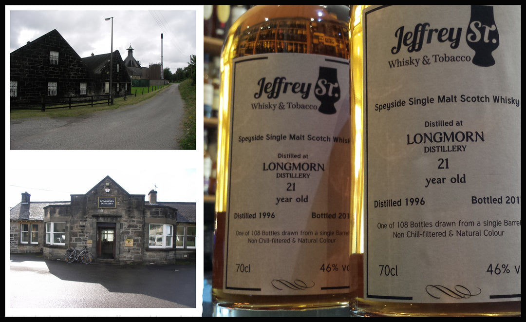 Longmorn distillery – Jeffrey st. Whisky & Tobacco
