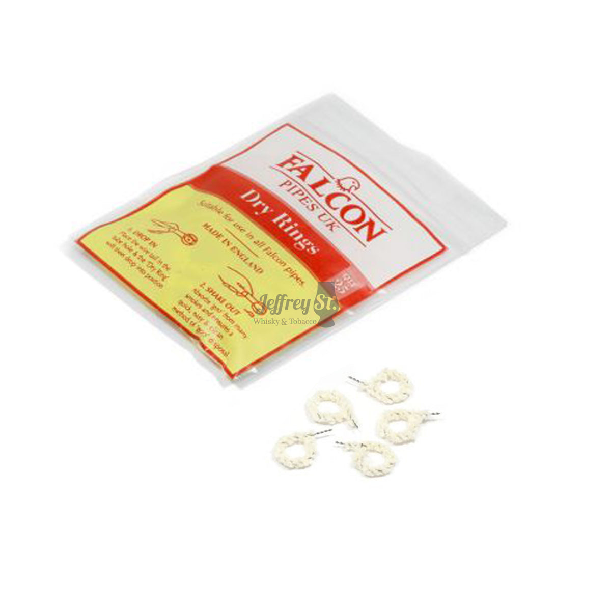 Falcon Dry Rings Pipe Filters - Pack of 25 – Jeffrey st. Whisky & Tobacco