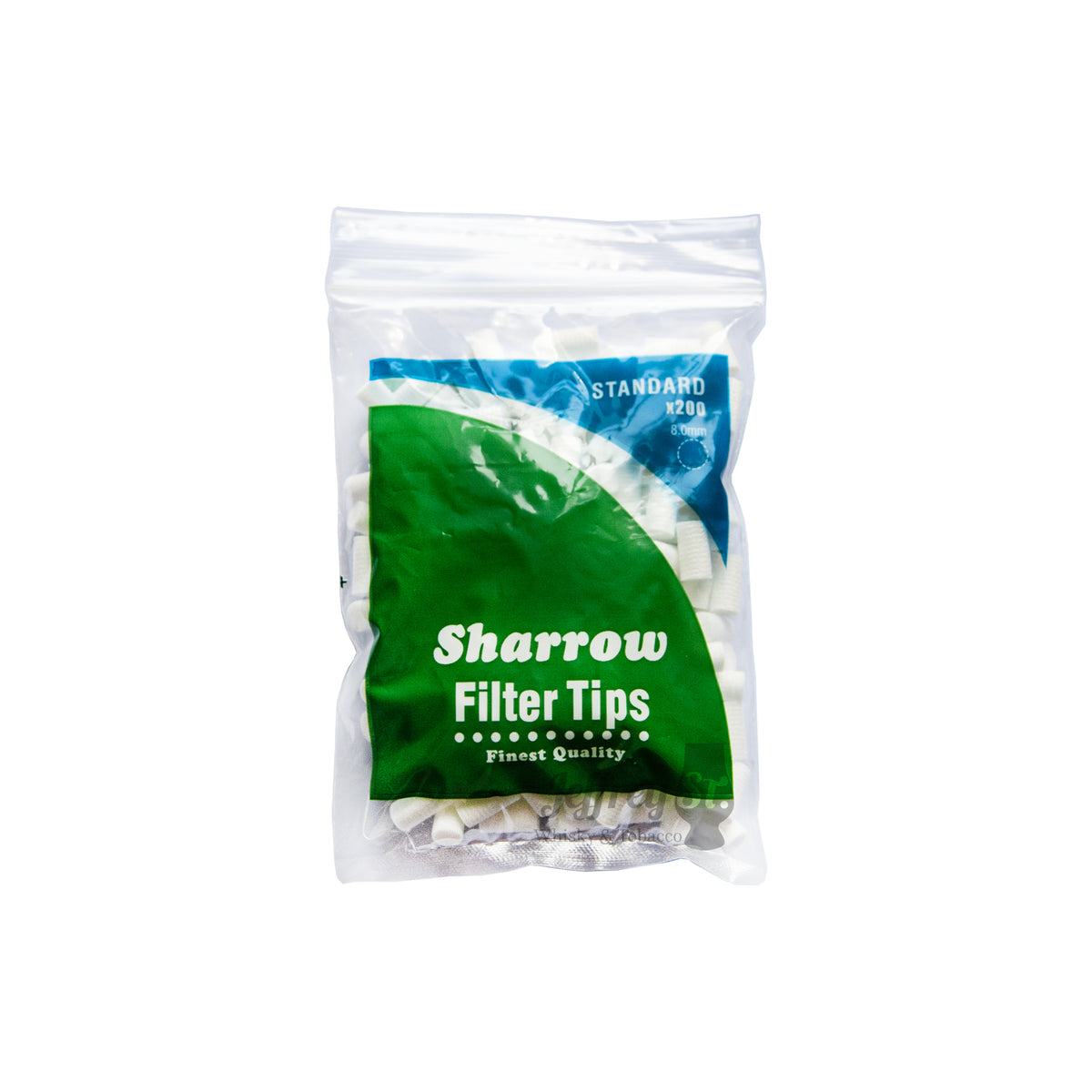 Sharrow Filter Tips (Standard) Pack of 200 – Jeffrey st. Whisky & Tobacco
