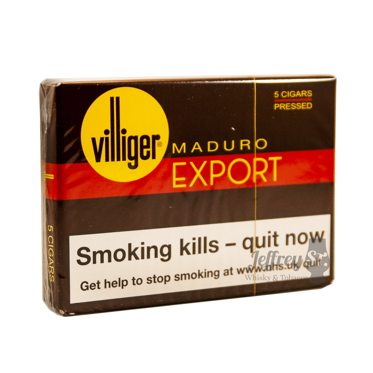 Villiger Export Pressed Maduro | Swiss Cigar | 37 Ring Gauge 4 ...