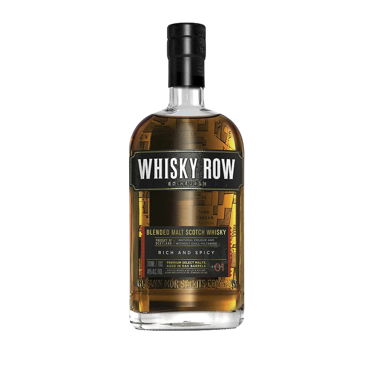 Whisky Row Rich and Spicy Blended Malt Scotch Whisky – Jeffrey st ...