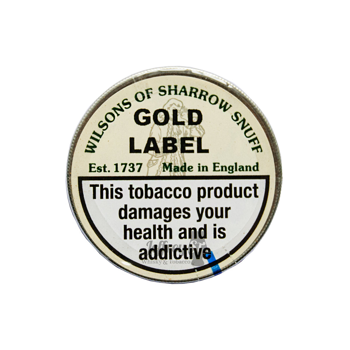 Wilsons of Sharrow Snuff Gold Label - 5g Tin – Jeffrey st. Whisky & Tobacco